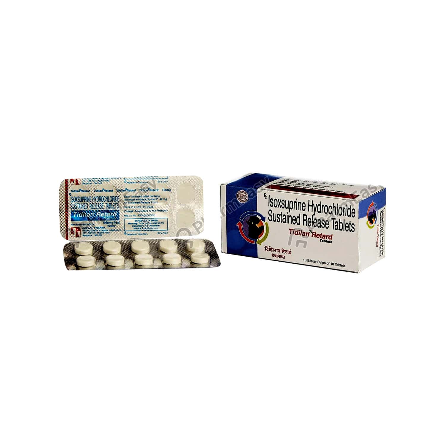 Buy Tidilan Retard 40 MG Tablet (10) Online at Flat 18% OFF* | PharmEasy