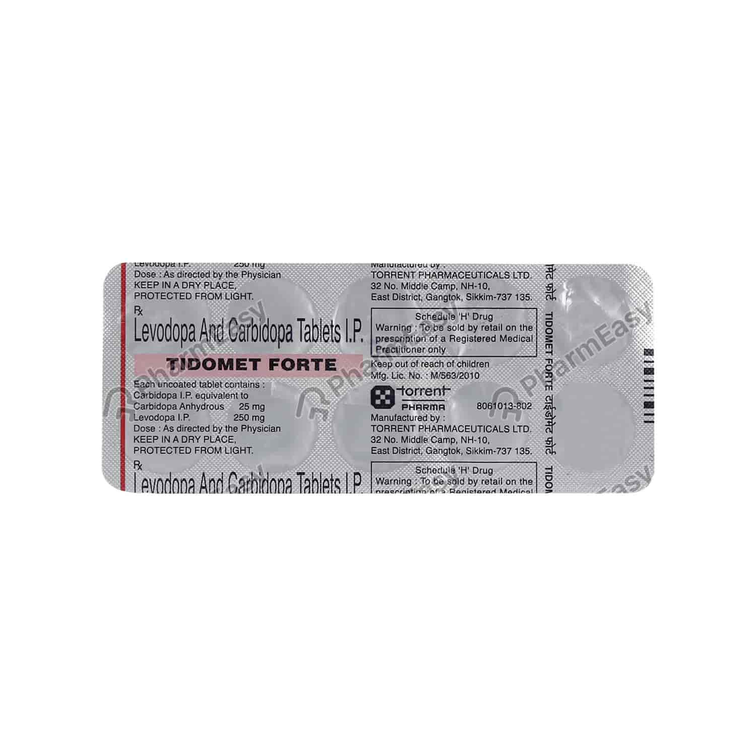 Buy Tidomet Forte Tablet Online at Flat 18% OFF* | PharmEasy
