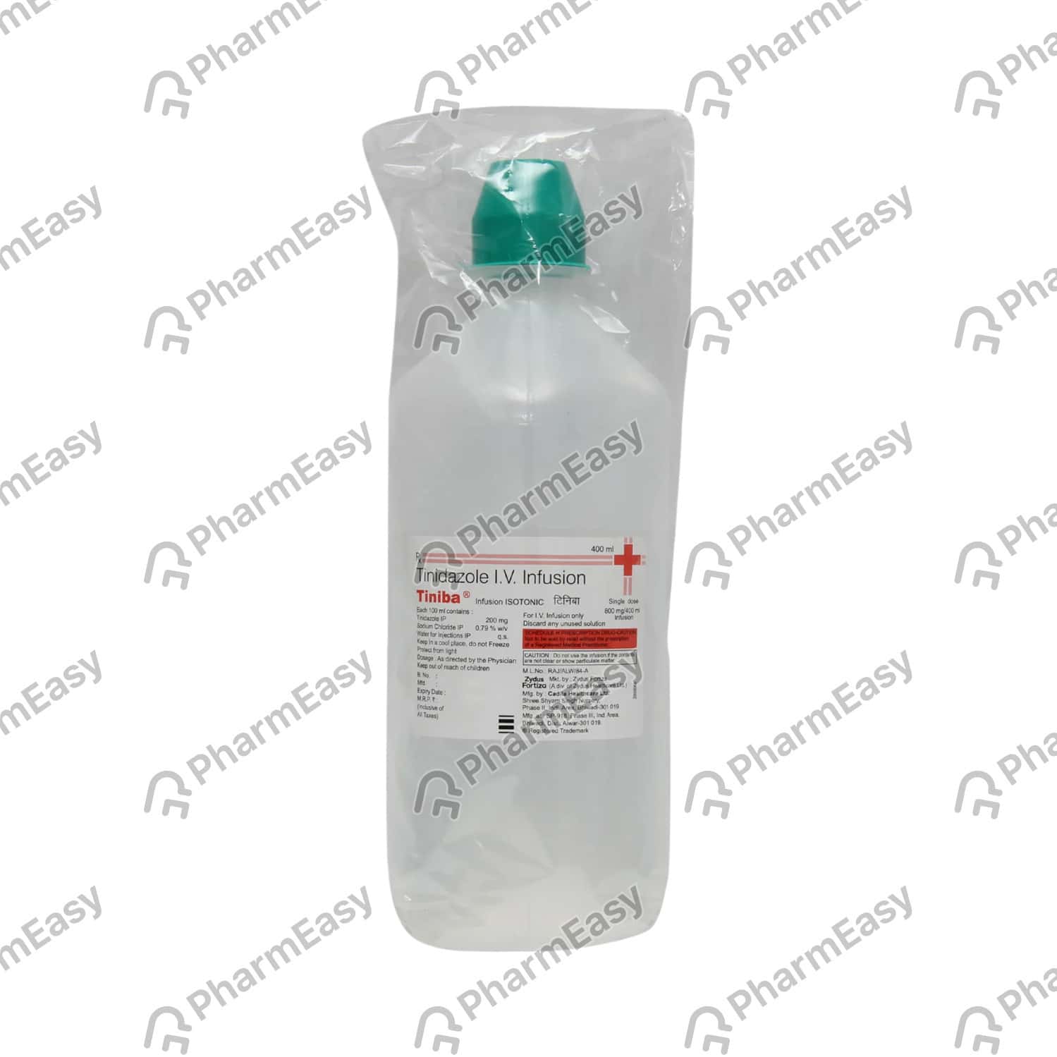 Buy Tiniba 500 MG Infusion (400) Online & Save Up to 24% at PharmEasy