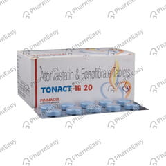 Tonact 20 MG Tablet (10): Uses, Side Effects, Price & Dosage | PharmEasy