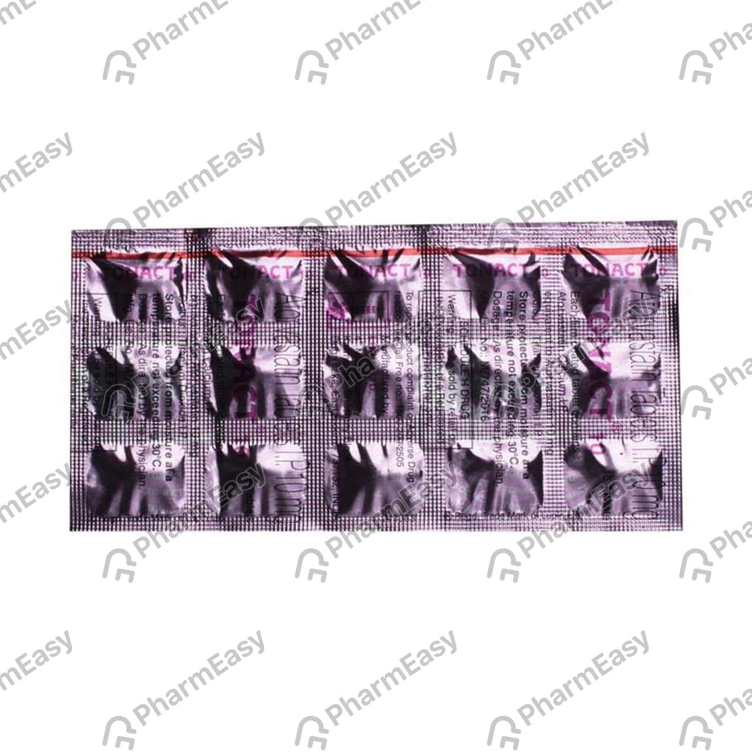 Tonact 10 MG Tablet (10): Uses, Side Effects, Price & Dosage | PharmEasy