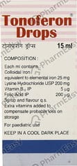Tonoferon Drops: Uses, Side-effects, Price, Dosage & More Info - PharmEasy