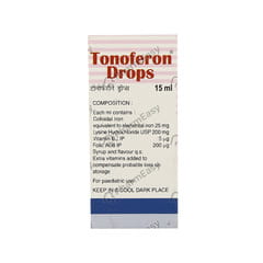 Buy Tonoferon Drops 15ml Online at Flat 18% OFF* | PharmEasy