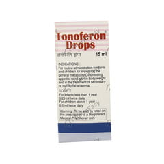 Buy Tonoferon Drops 15ml Online at Flat 18% OFF* | PharmEasy