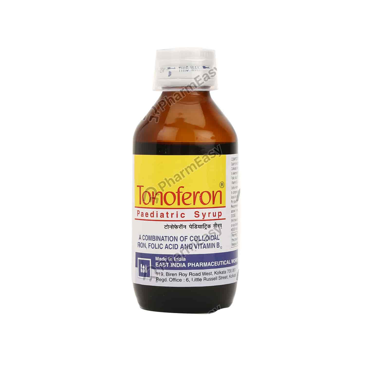 Buy Tonoferon Paed Syp 100ml Online at Flat 18% OFF* | PharmEasy