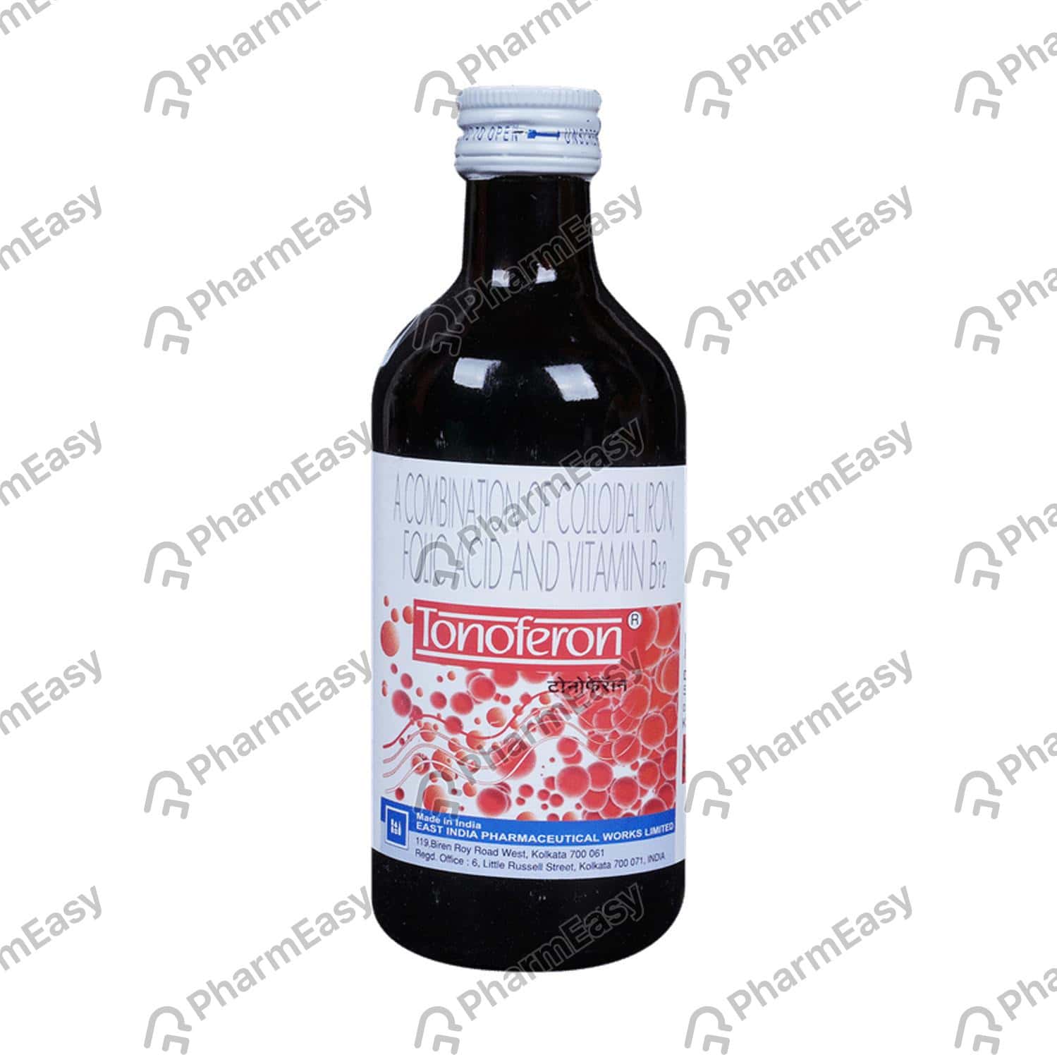 Tonoferon Syrup 450ml: Uses, Side Effects, Price & Dosage | PharmEasy
