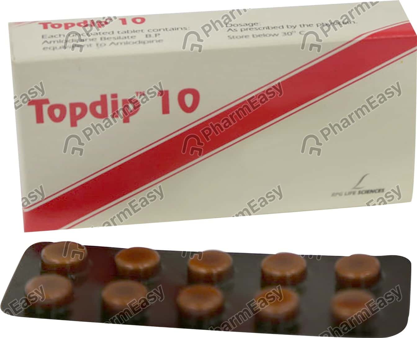 Topdip 10 MG Tablet (10): Uses, Side Effects, Price & Dosage | PharmEasy