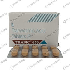 Trapic 650 MG Tablet (10): Uses, Side Effects, Price & Dosage | PharmEasy