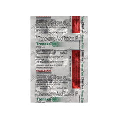 Trenaxa 500 MG Tablet (6) - Uses, Side Effects, Dosage, Composition ...