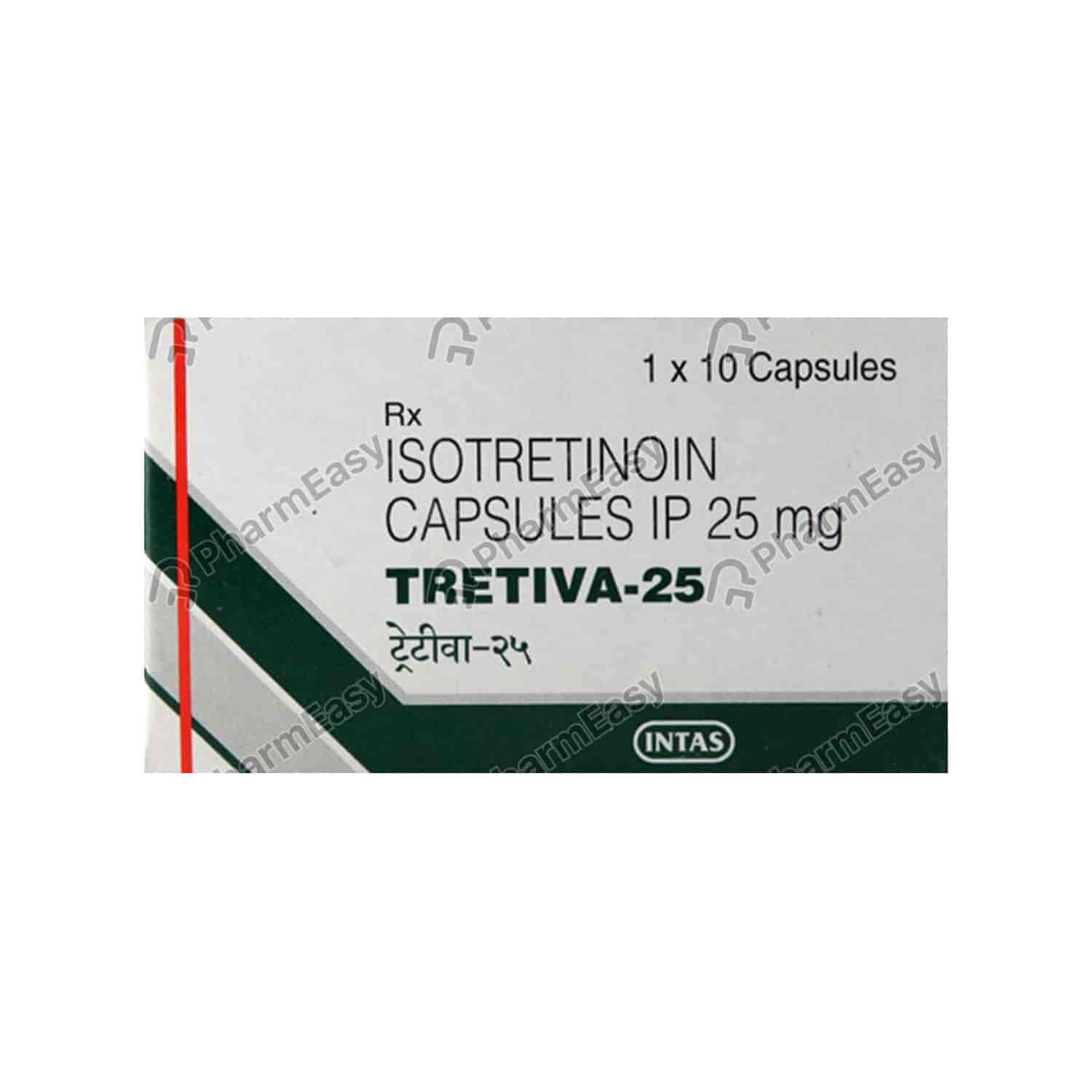 Tretiva 25mg Cap - Uses, Side Effects, Dosage, Composition & Price ...