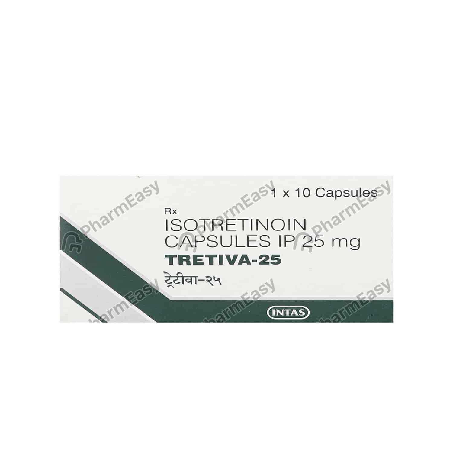 Tretiva 25mg Cap - Uses, Side Effects, Dosage, Composition & Price ...
