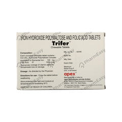 Trifer Tablet - Uses, Side Effects, Dosage, Composition & Price | PharmEasy
