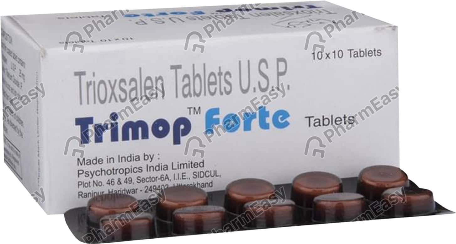 Trimop Forte 25 MG Tablet (10): Uses, Side Effects, Price & Dosage ...