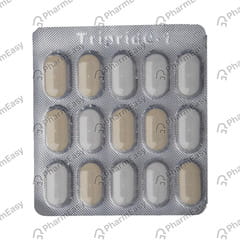 Tripride 1mg Strip Of 10 Tablets: Uses, Side Effects, Price & Dosage ...