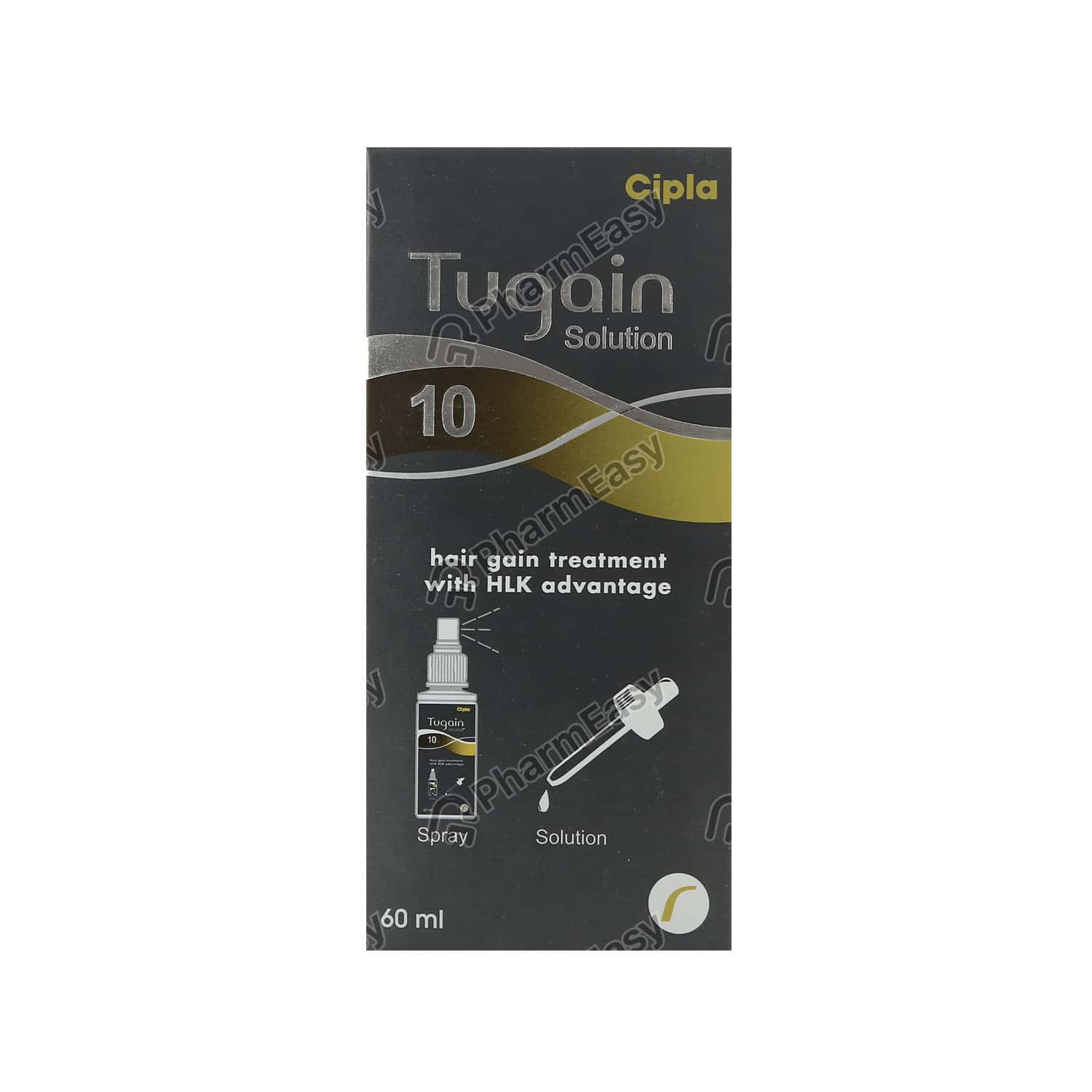 Tugain 10 % Skin Solution (60) - Uses, Side Effects, Dosage ...