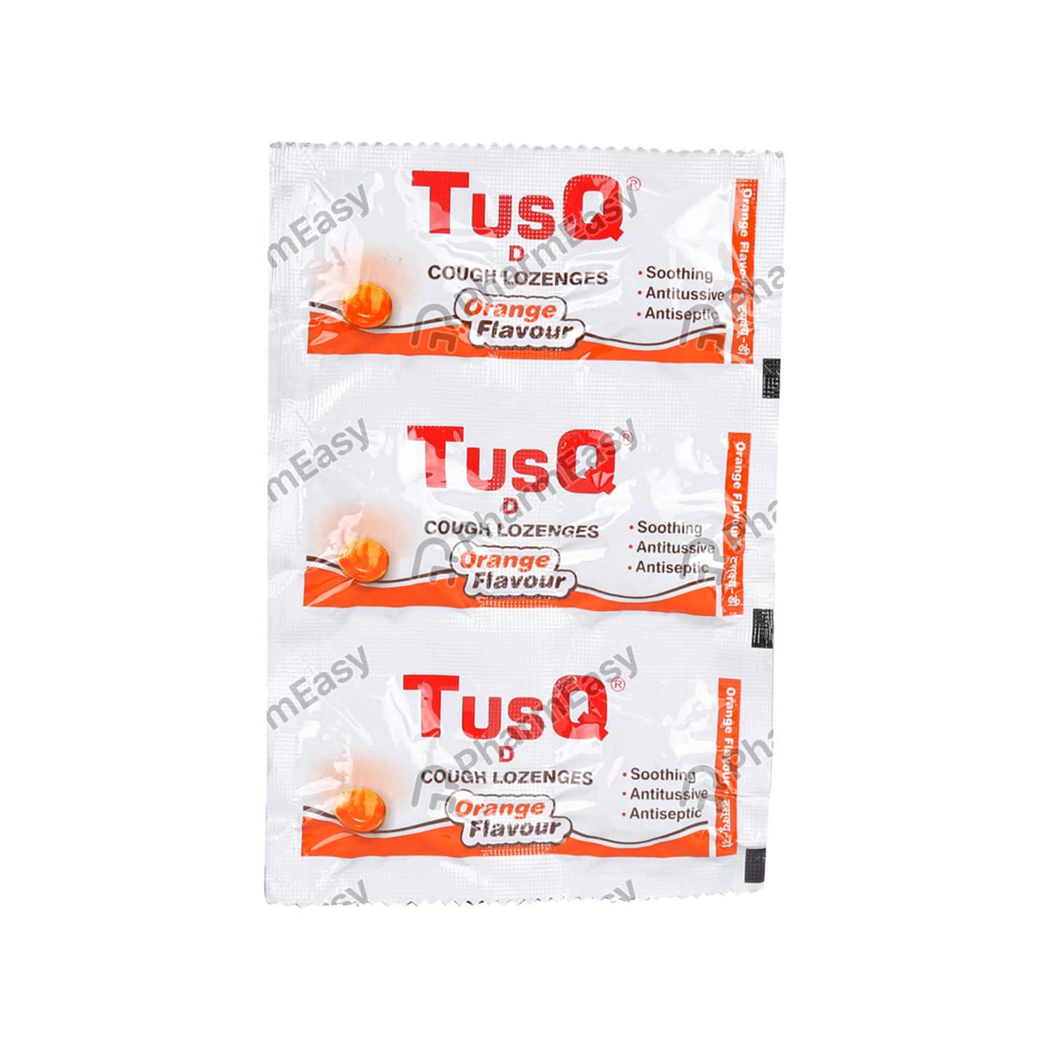 Buy Tusq D Orange Cough Lozenges Online at Flat 18% OFF* | PharmEasy