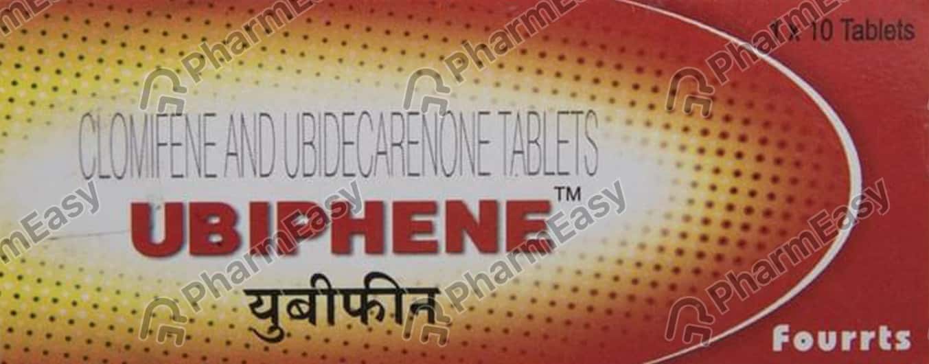 Buy Ubiphene 25mg Strip Of 10 Tablets Online at Flat 15% OFF | PharmEasy