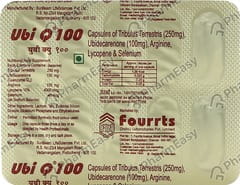 Ubi Q 100 MG Capsule (10): Uses, Side Effects, Price & Dosage | PharmEasy