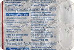 Ursocol Sr 600 MG Tablet (10): Uses, Side Effects, Price & Dosage ...