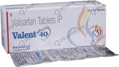 Valent 40 MG Tablet (10): Uses, Side Effects, Price & Dosage | PharmEasy