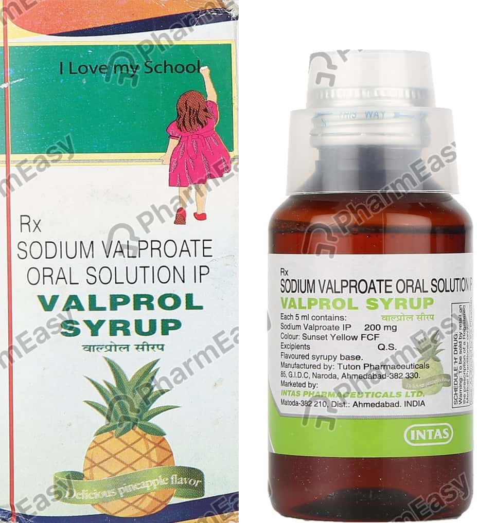 Buy Valprol 200 MG Syrup (100) Online at Flat 15% OFF | PharmEasy