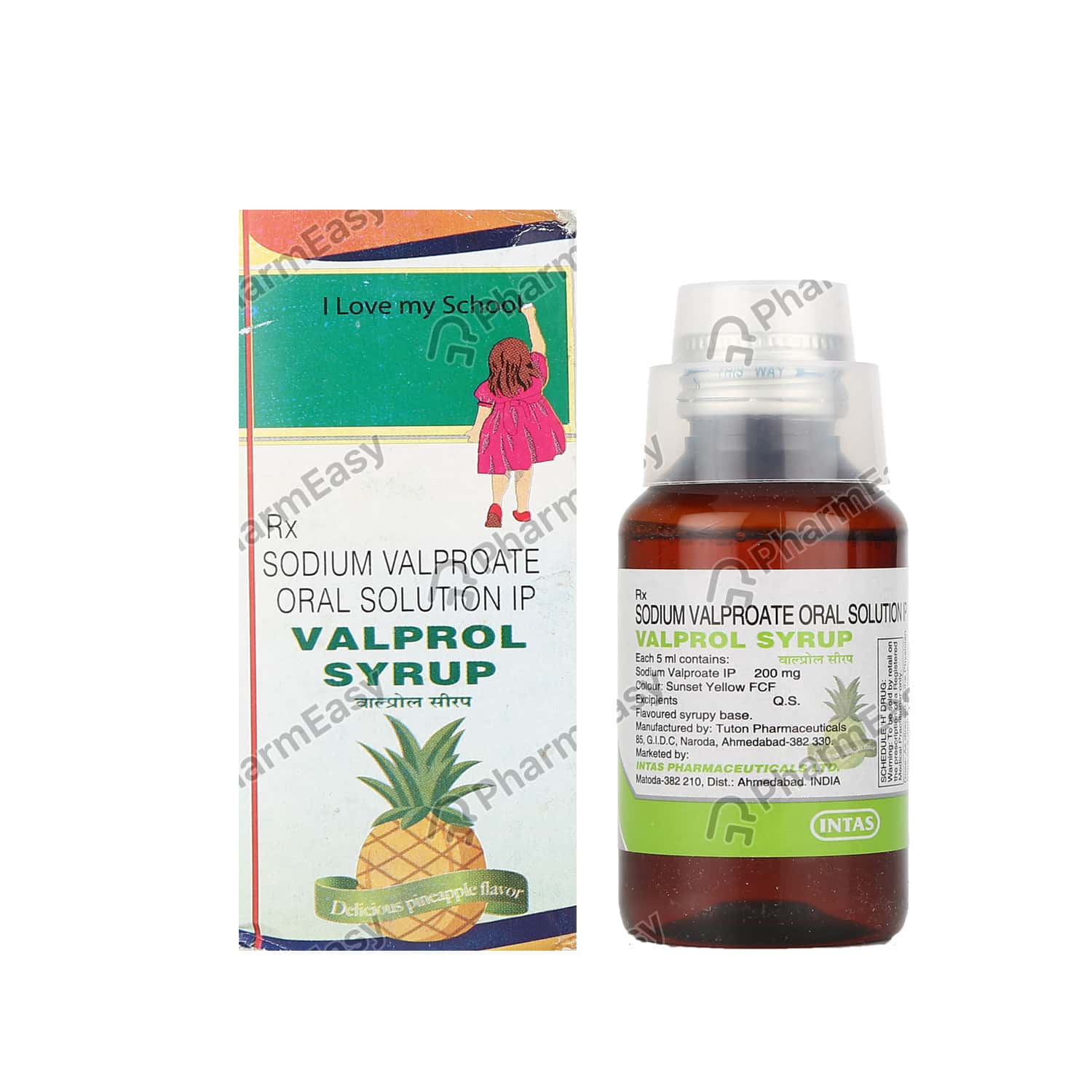 Buy Valprol 200 MG Syrup (100) Online at Flat 18% OFF* | PharmEasy