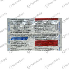 Veniz Xr Er 150 MG Capsule (10): Uses, Side Effects, Price & Dosage ...