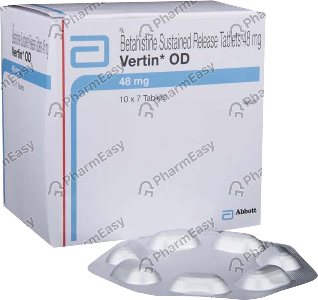 Vertin Od 48 MG Tablet (7): Uses, Side Effects, Price & Dosage | PharmEasy