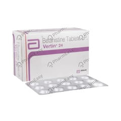 Vertin 24 MG Tablet (10) - Uses, Side Effects, Dosage, Composition ...