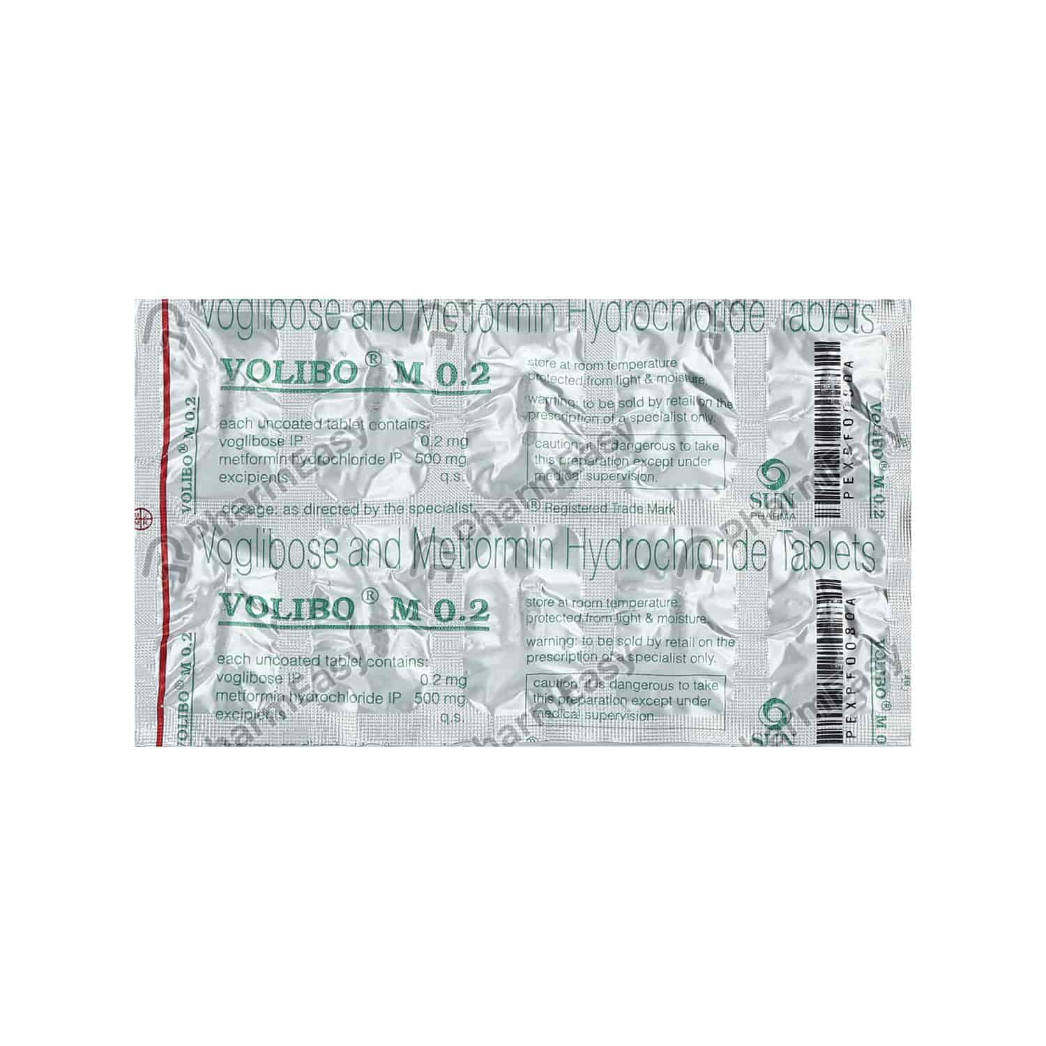 Buy Volibo M 0.2mg Tablet Online at Flat 18% OFF* | PharmEasy