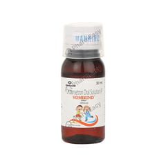Vomikind 2 MG Syrup (30) - Uses, Side Effects, Dosage, Composition ...