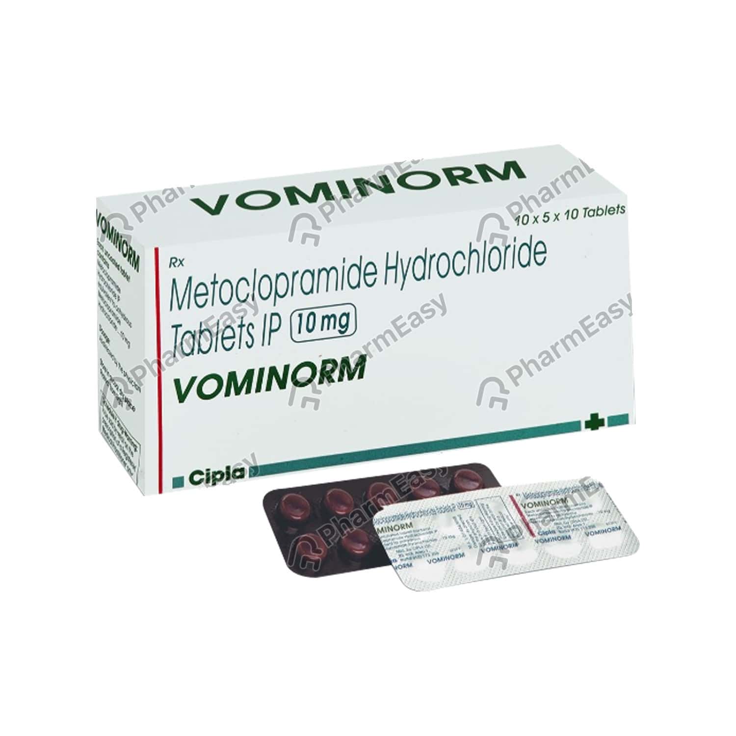 Buy Vominorm 10 MG Tablet (10) Online at Flat 18% OFF* | PharmEasy