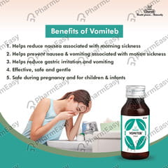 Buy VOMITEB SYRUP 60ML Online & Get Upto 60% OFF at PharmEasy