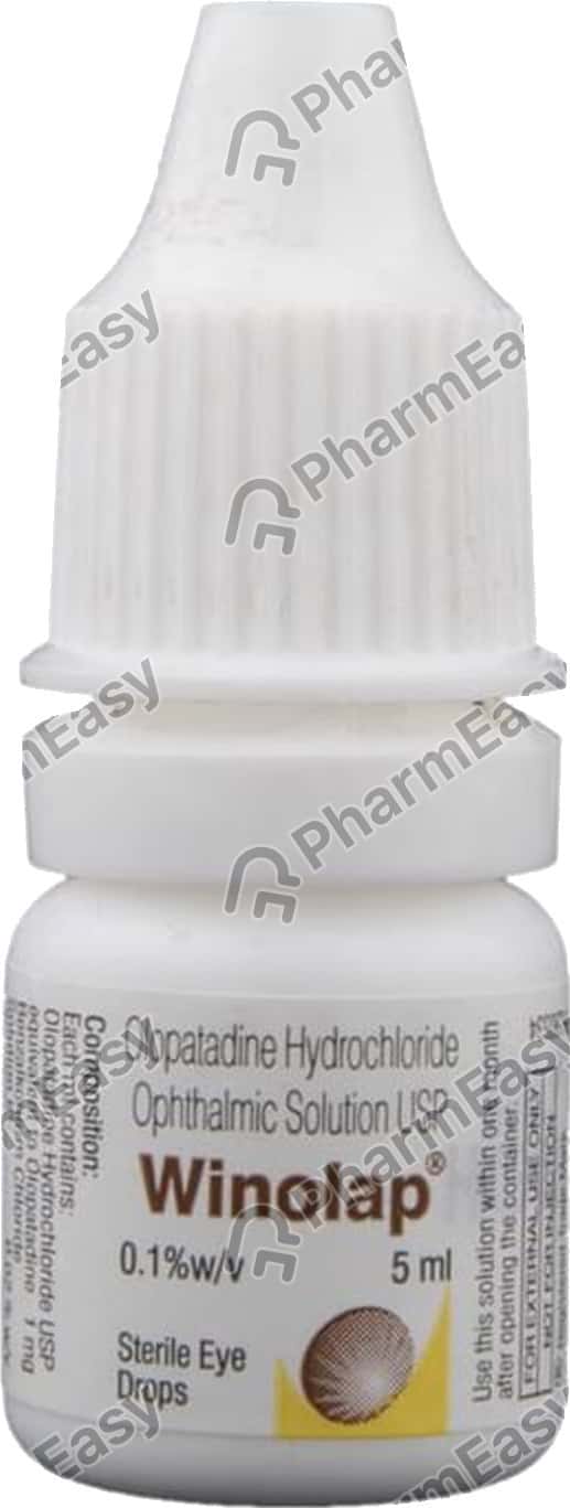 Buy Winolap 0.1 % Eye Drop (5) Online at Flat 15% OFF | PharmEasy