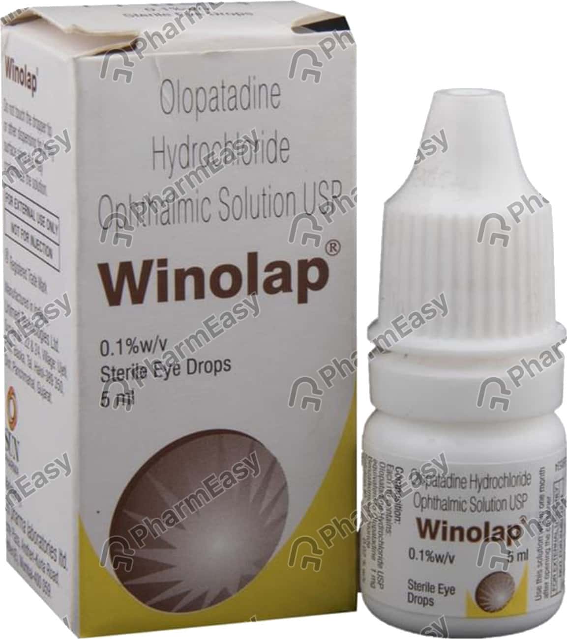 Buy Winolap 0.1 % Eye Drop (5) Online at Flat 15% OFF | PharmEasy