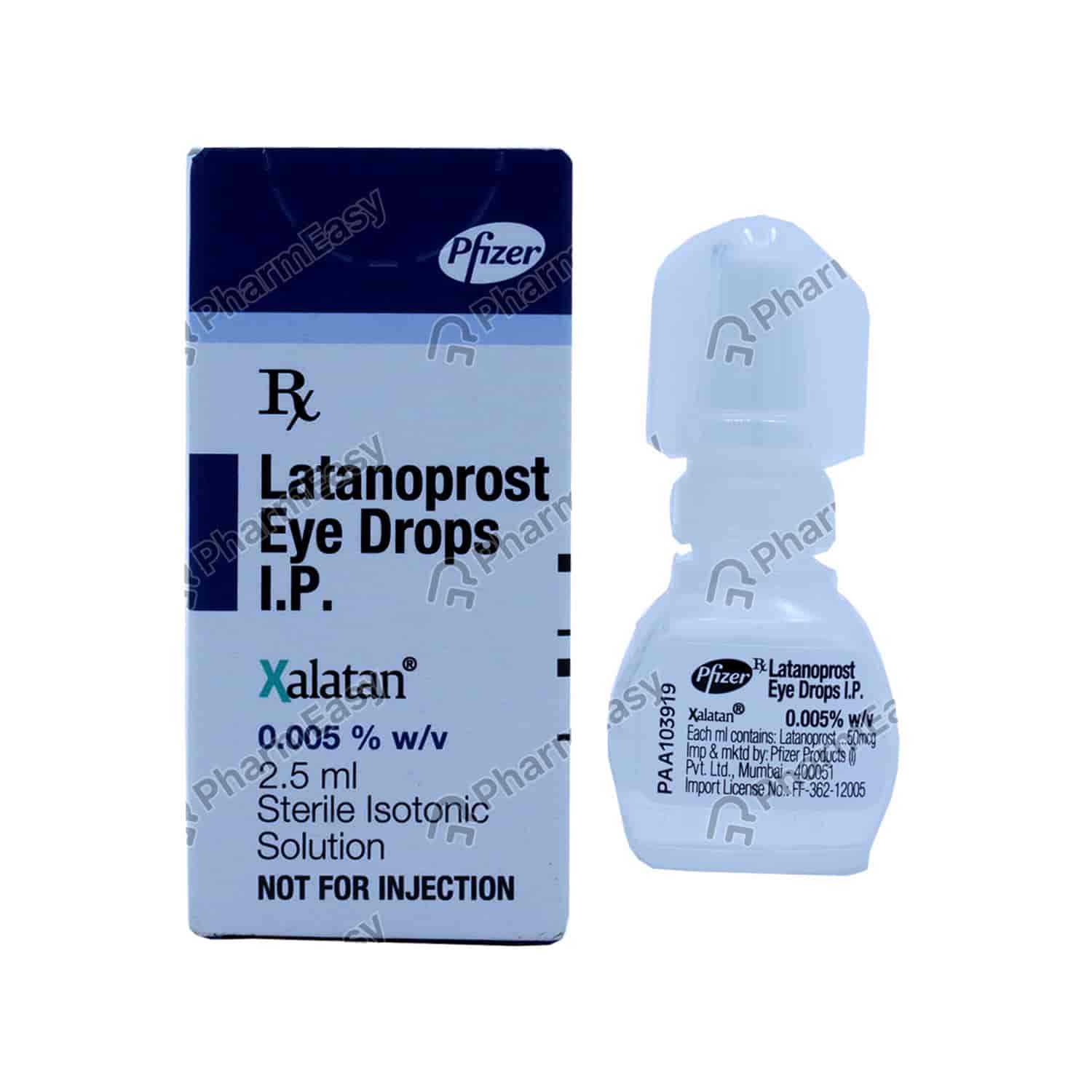 Buy Xalatan 0.005% Eye Drops 2.5ml Online at Flat 18% OFF* | PharmEasy
