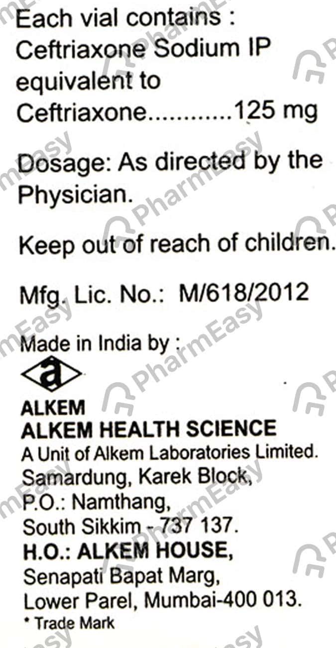 Xone 125 MG Powder For Injection (1): Uses, Side Effects, Price ...