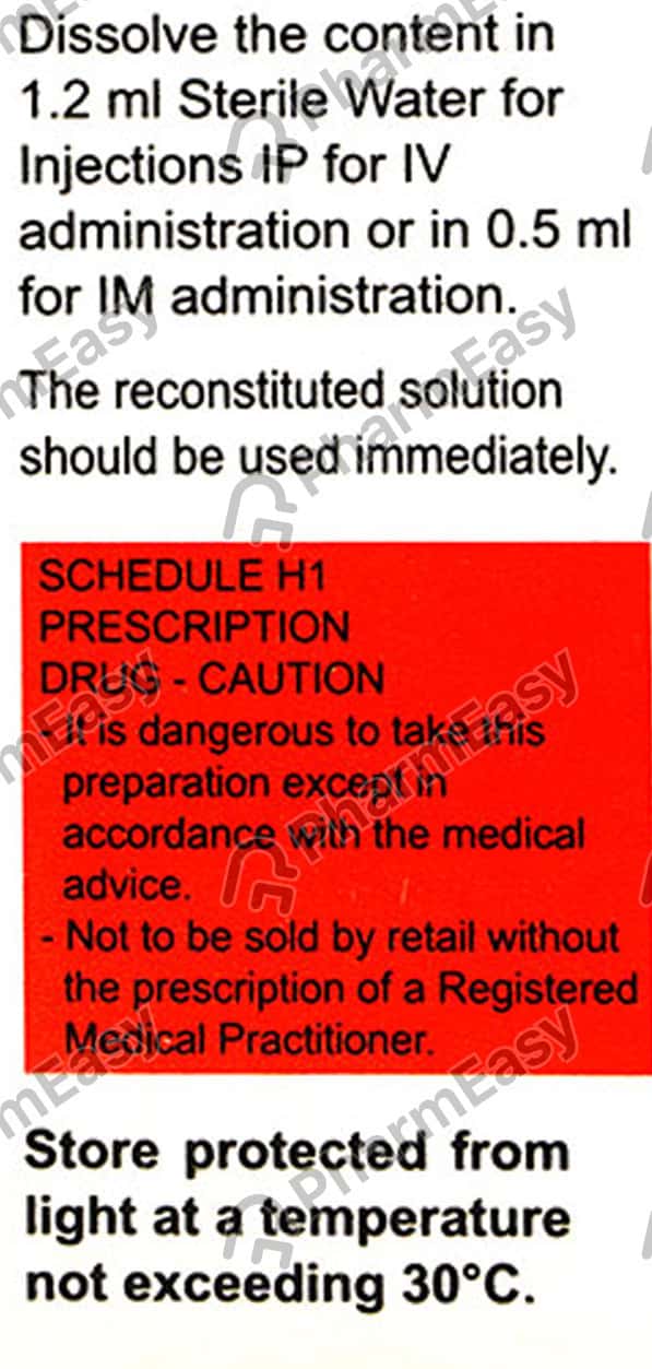 Xone 125 MG Powder For Injection (1): Uses, Side Effects, Price ...