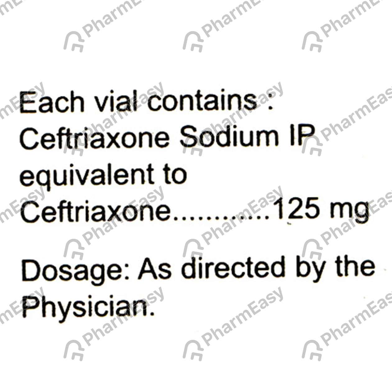 Xone 125 MG Powder For Injection (1): Uses, Side Effects, Price ...