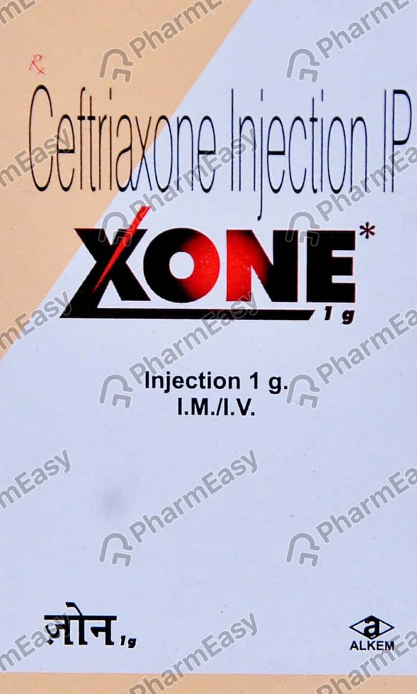 Xone 1g Injection: Uses, Side-effects, Price, Dosage & More Info ...