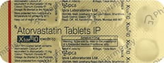 Xtor 10 MG Tablet (10): Uses, Side Effects, Price & Dosage | PharmEasy