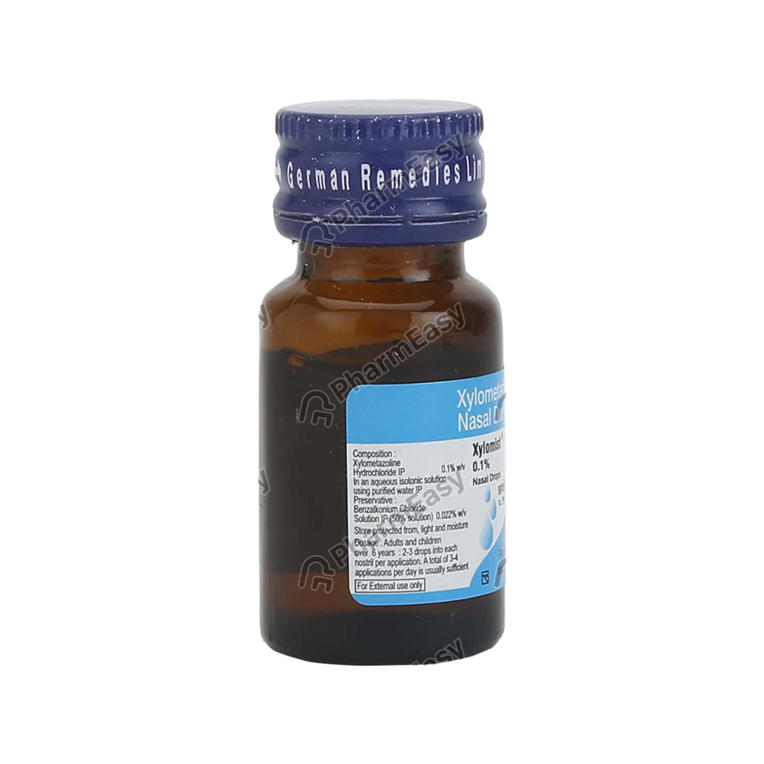 Buy Xylomist 0.1 % Nasal Drop (10) Online at Flat 18% OFF* | PharmEasy