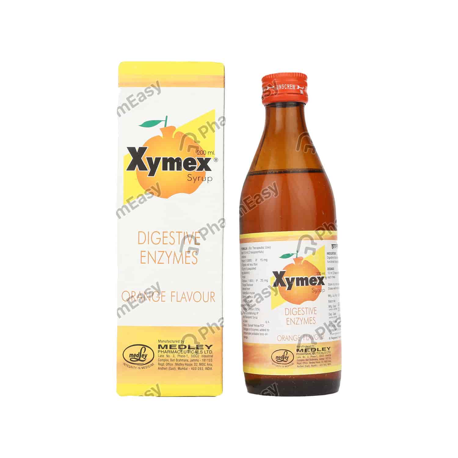 Buy Xymex Orange Flav Syp 200ml Online at Flat 18% OFF* | PharmEasy