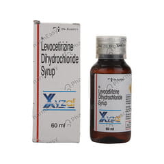 Xyzal 2.5 MG Syrup (60) - Uses, Side Effects, Dosage, Composition ...