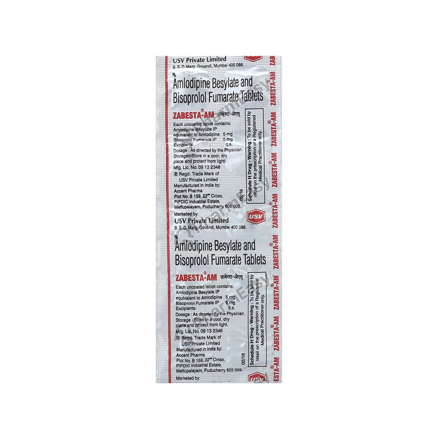 Zabesta Am Strip Of 10 Tablets: Uses, Side Effects, Price & Dosage ...