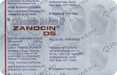 Zanocin 400 MG Tablet (10): Uses, Side Effects, Price & Dosage | PharmEasy