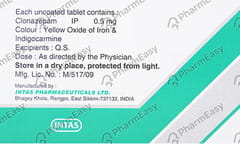 Zapiz 0.5 MG Tablet (10): Uses, Side Effects, Price & Dosage | PharmEasy