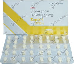 Zapiz 1 MG Tablet (10): Uses, Side Effects, Price & Dosage | PharmEasy