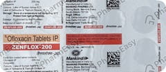 Zenflox 200 MG Tablet (10): Uses, Side Effects, Price & Dosage | PharmEasy