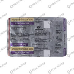 Zenflox Oz Strip Of 6 Tablets: Uses, Side Effects, Price & Dosage ...
